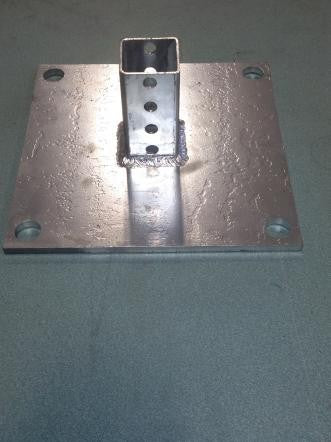 Square Post Surface Mount Plates- Square Surface Plates ...